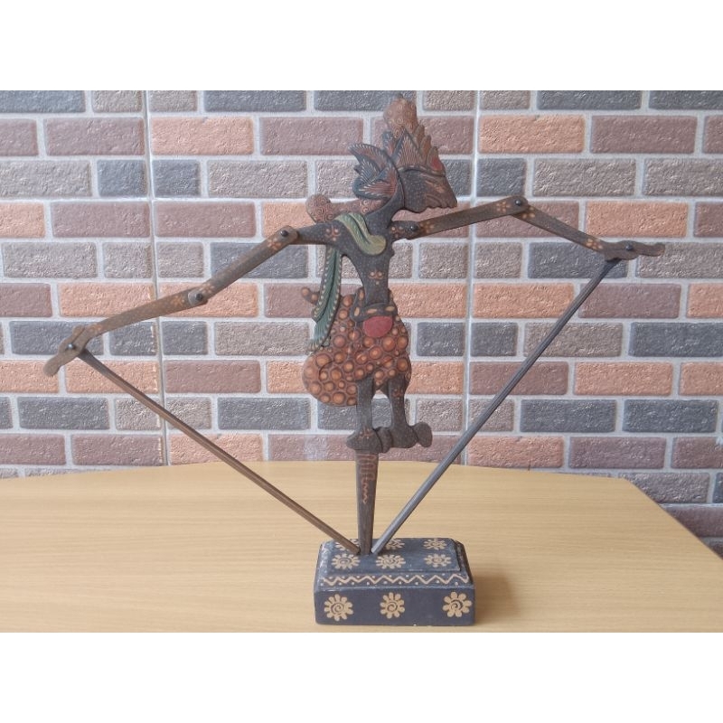 Jual Wayang Berbahan Dari Kayu, Pajangan Wayang Jawa 29 Cm Ori | Shopee ...