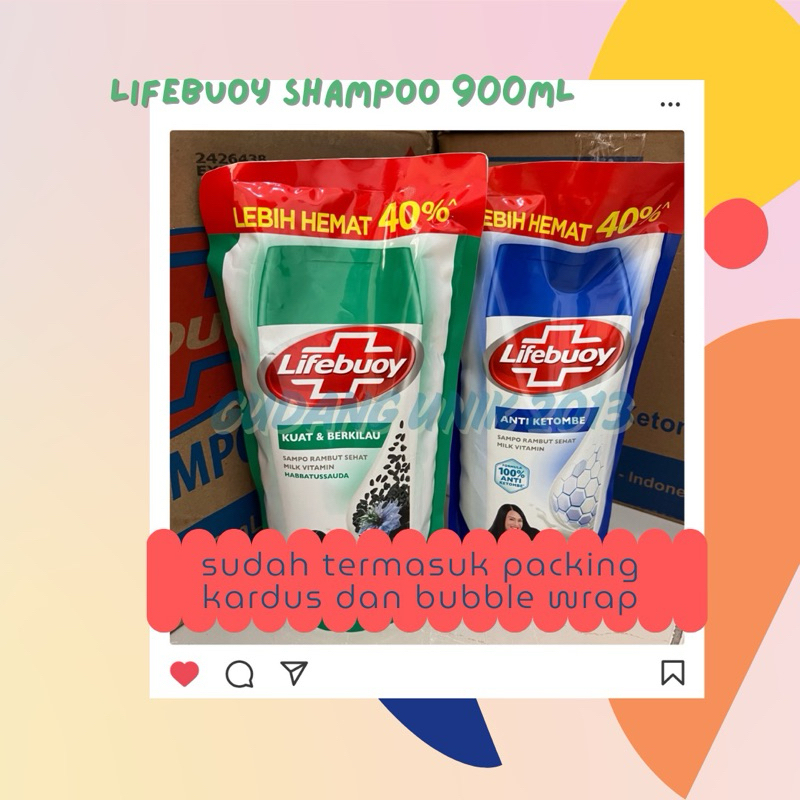 Jual (New) Lifebuoy shampo refill 900ml exp 2027 | Shopee Indonesia