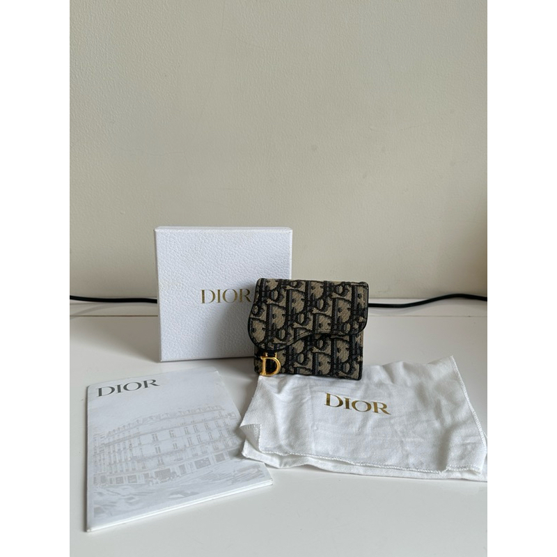 Jual dior saddle oblique card wallet / Dior wallet / Dompet Dior (tahun ...