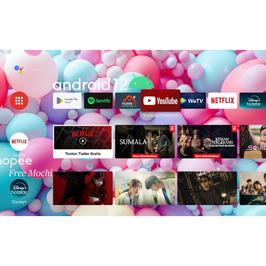 Jual KP8 Android TV Box V5 Platinum OS Android 12 Netflix Certified ...
