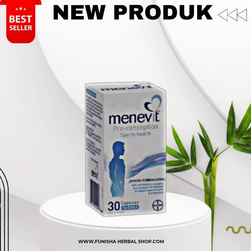 Jual Menevit Pre - Conception Sperm Health (30 Tablet) | Shopee Indonesia