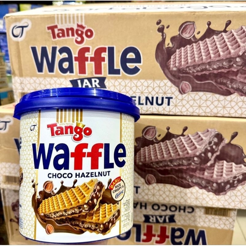 Jual Tango Waffle Choco Hazelnut Kemasan Kaleng 105gr Box 12 x 25gr ...