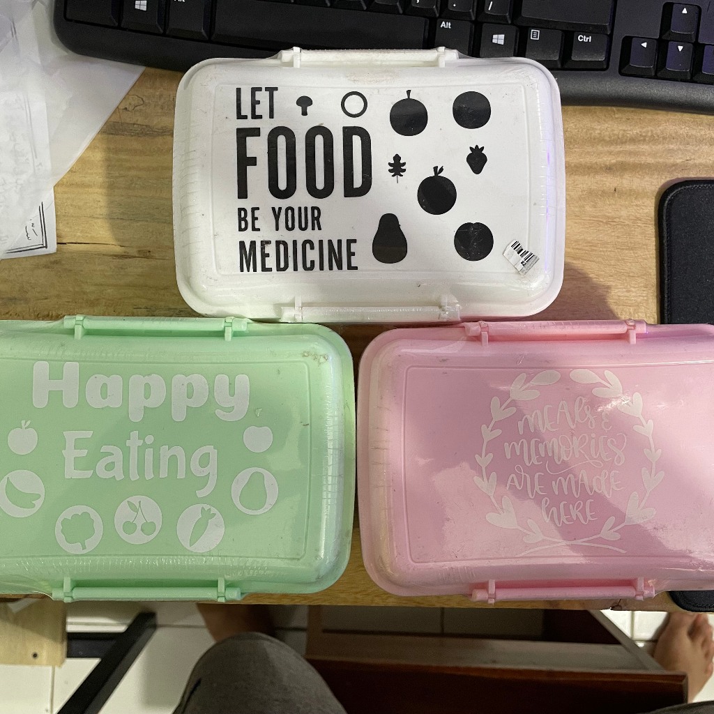 Jual Lunch Box / Kotak Bekal 900ml Sekat 2 Merk Technoplast SW872 ...