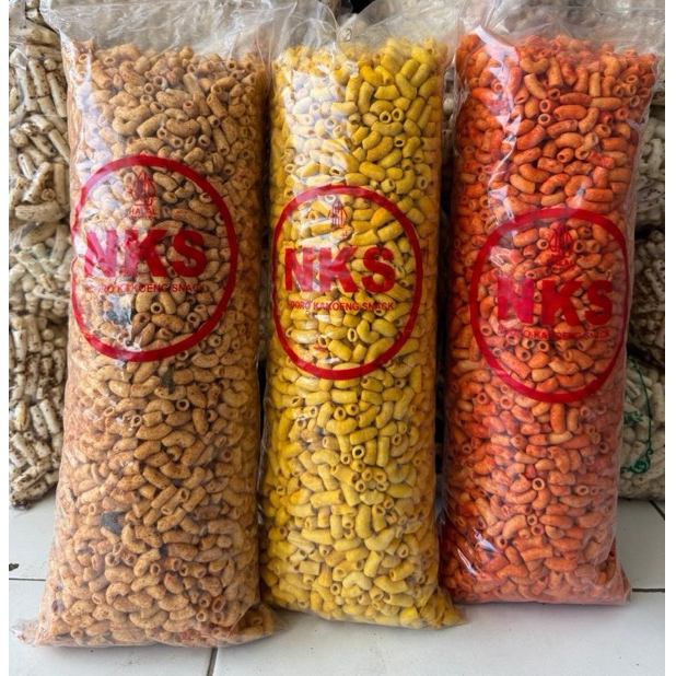 Jual makaroni bantat 3 varian/makaroni bantat 1kg/makaroni bantat 1bal ...