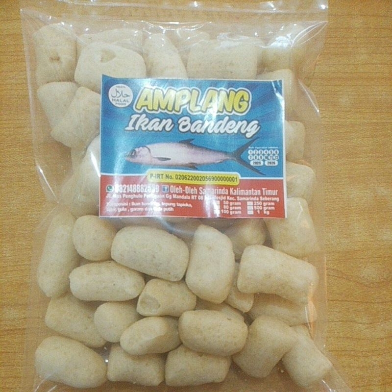 Jual Amplang ikan bandeng (80gram) | Shopee Indonesia
