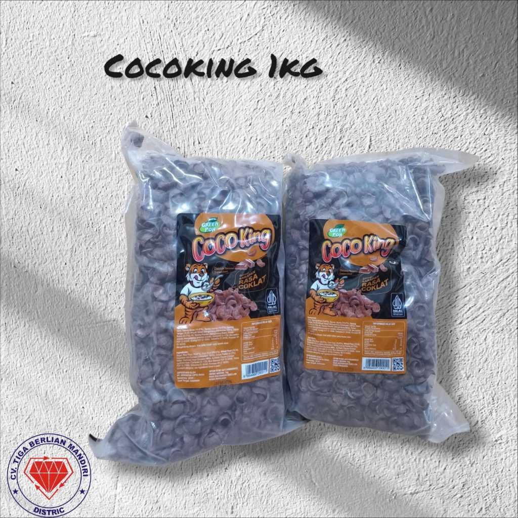 Jual COCOKING SEREAL COKLAT KEMASAN 1KG/PCS | Shopee Indonesia