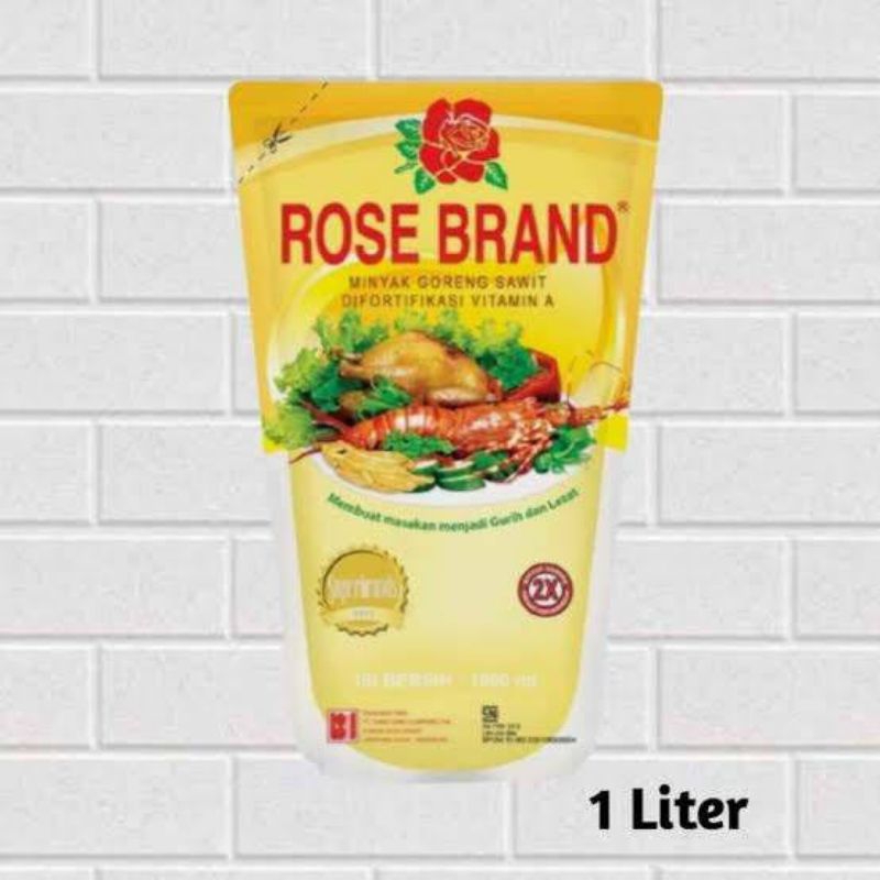 Jual Minyak makan rose brand 1liter/ rose brand minyak goreng 1liter ...