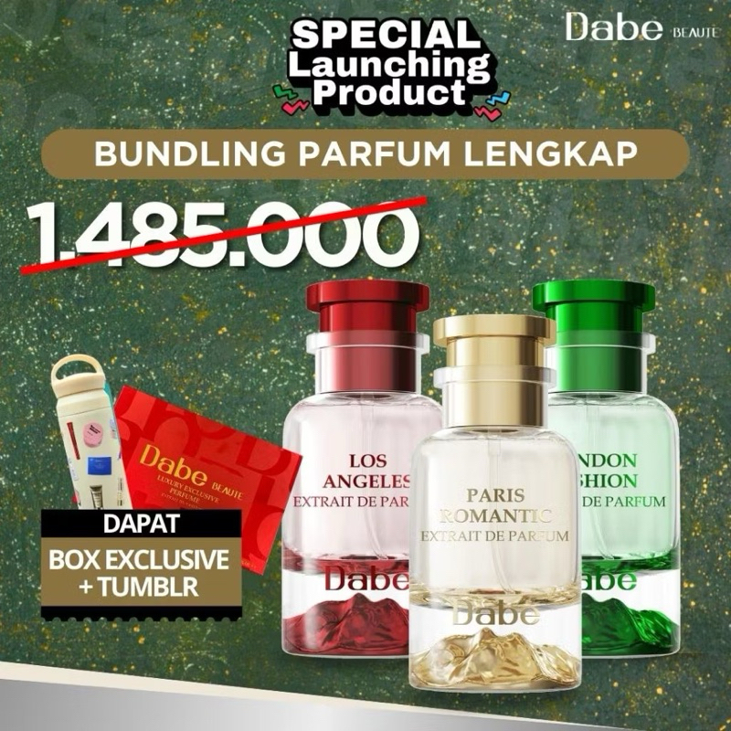 Jual DABE BEAUTE - EXTRAIT DE PARFUM | Shopee Indonesia