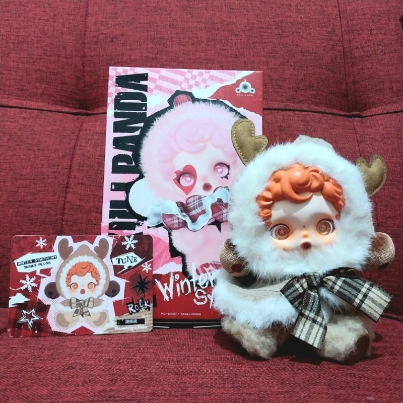 Jual (SELECTED) Skullpanda Plush Wanderer's Tune Winter Symphony Skull ...