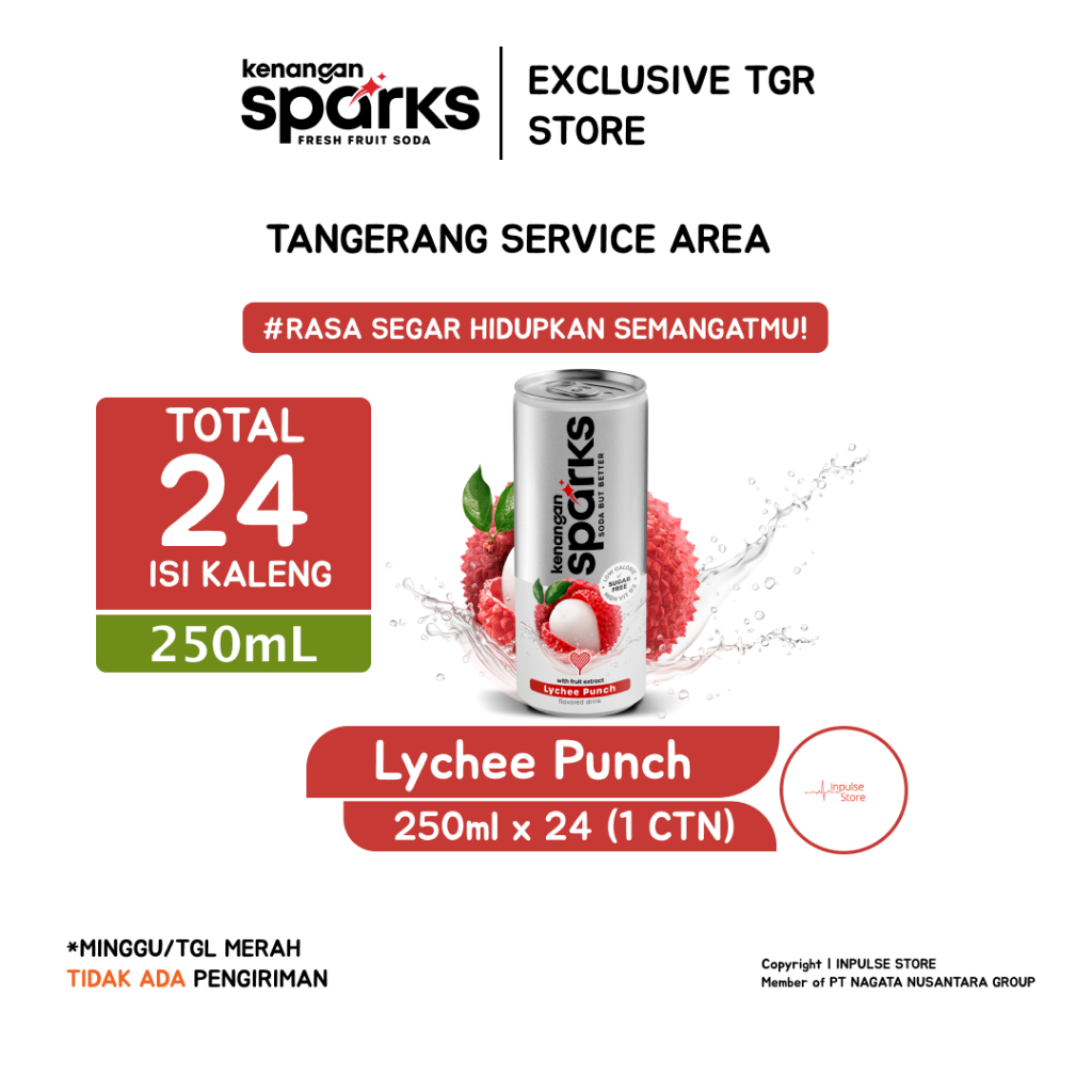 Jual Kenangan Sparks Lychee Punch 24 Kaleng | Shopee Indonesia