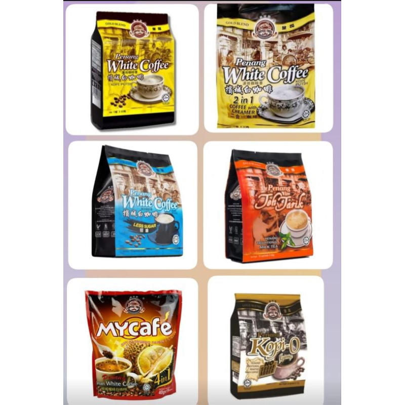 Jual Coffee Tree Penang White Coffee | MyCafe Durian White Coffee ...