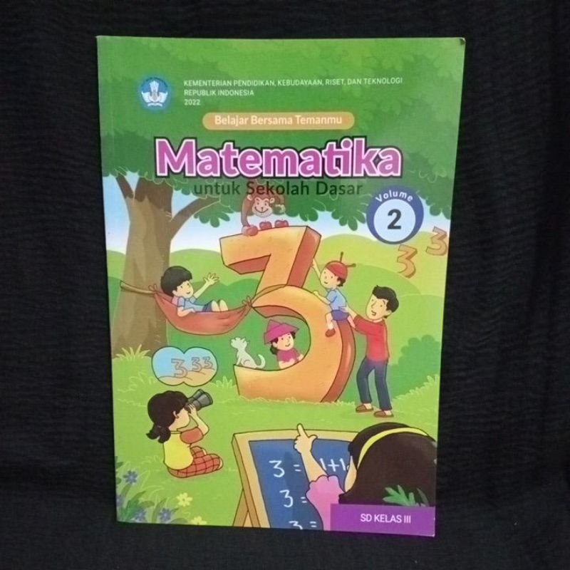 Jual BUKU BELAJAR BERSAMA TEMANMU MATEMATIKA UNTUK SEKOLAH DASAR VOLUME 2 KELAS 3 KURIKULUM ...