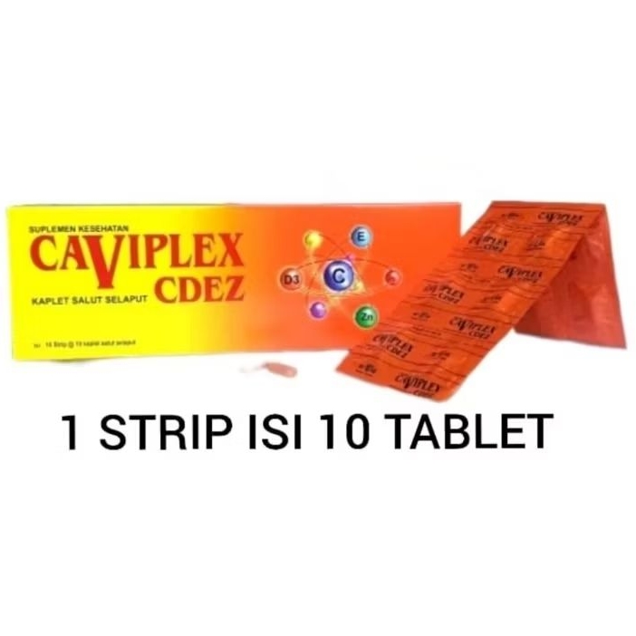 Jual CAVIPLEX CDEZ / 1 Strip Isi 10 Tablet | Shopee Indonesia