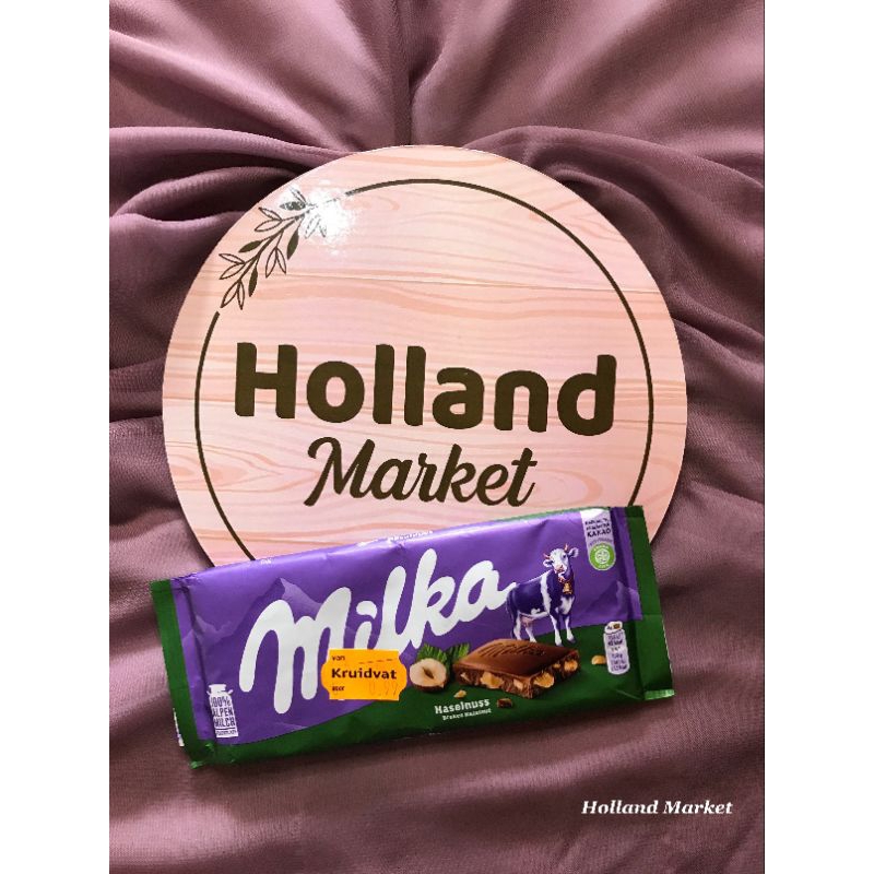 Jual MILKA COKLAT Varian Halzenut 100gr Ori Belanda | Shopee Indonesia