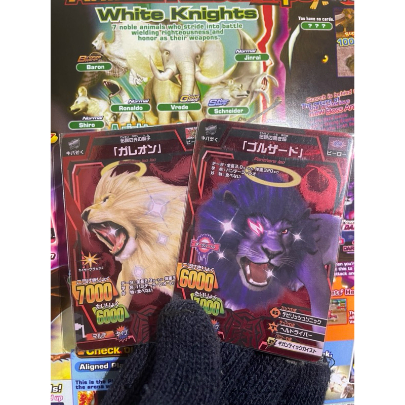 Jual Animal Kaiser “Scorch and Galleon” Japan Card | Shopee Indonesia