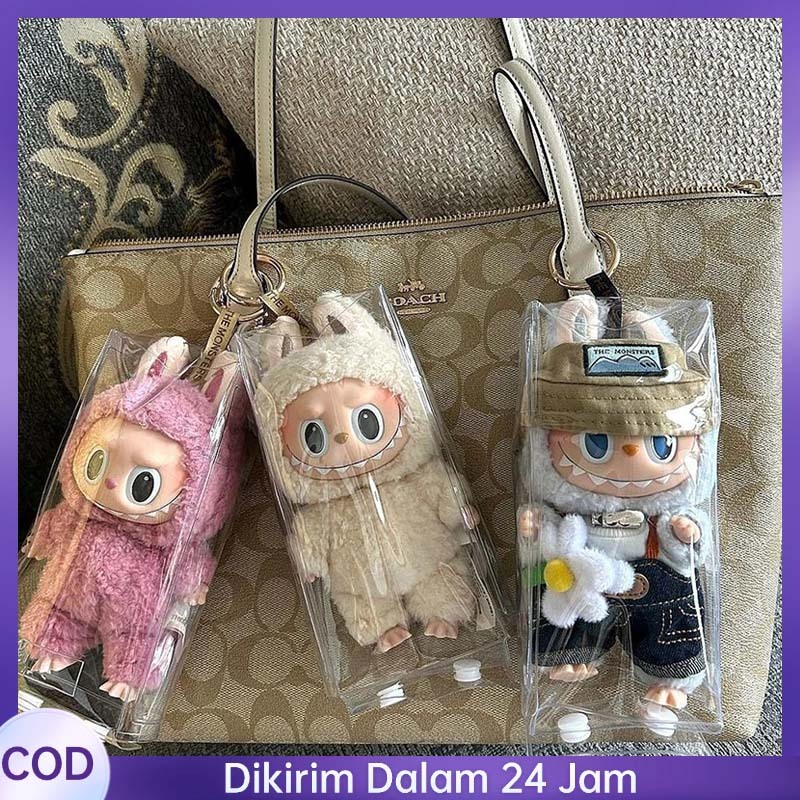 Jual Case Labubu Acrylic Labubu Protective Case Tahan Debu Pouch Doll ...