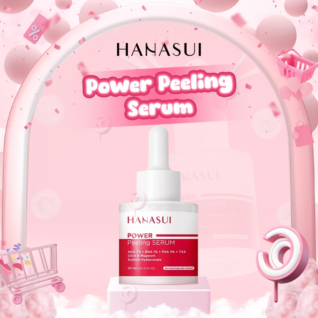 Jual HANASUI - POWER PEELING SERUM ( 20 ml ) - Serum Wajah Kulit Muka ...