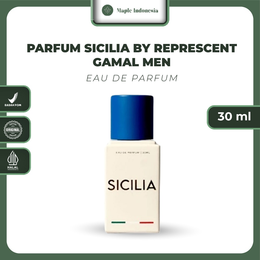 Jual Eau De Parfum Sicilia by Represcent Gamal Men - Parum Pria 30 ml ...