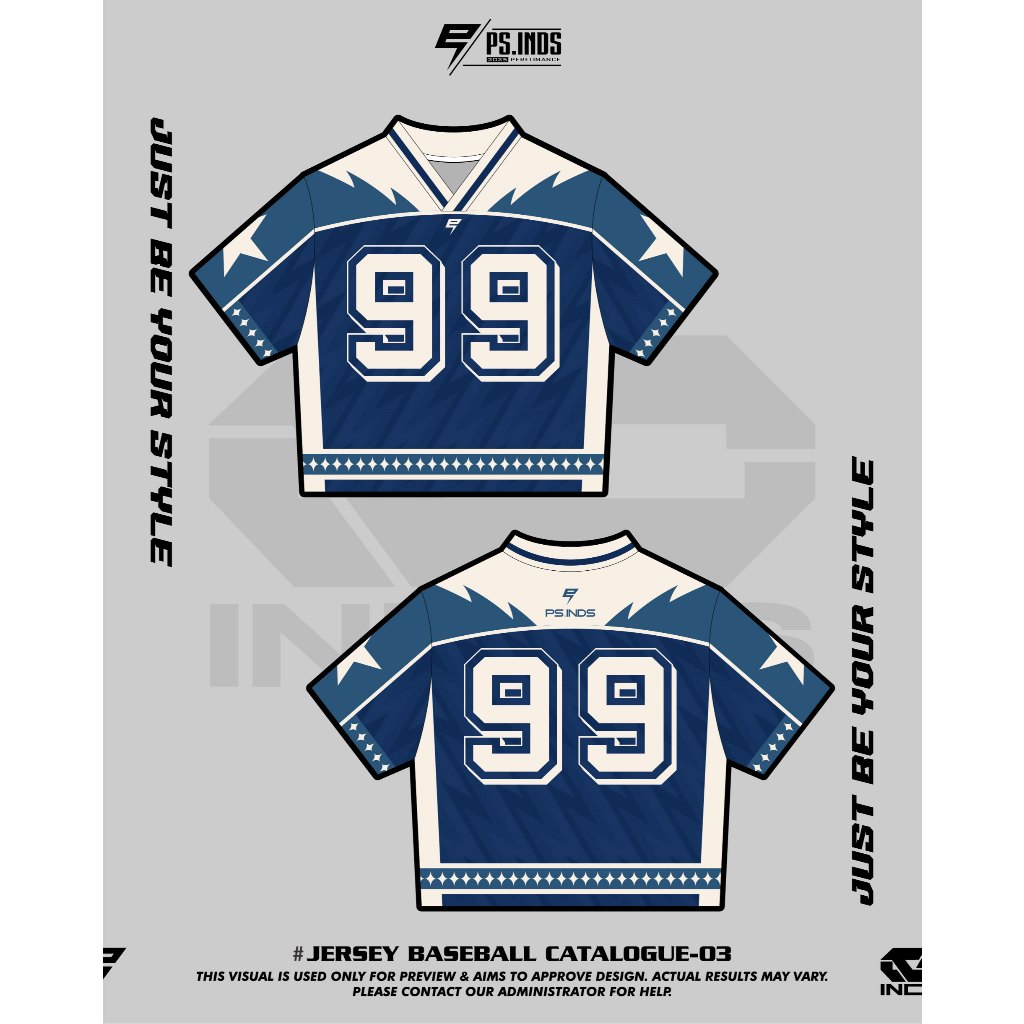 Jual Jersey Boxy Rugby Baseball Oversized Custom Desain Streetwear ...