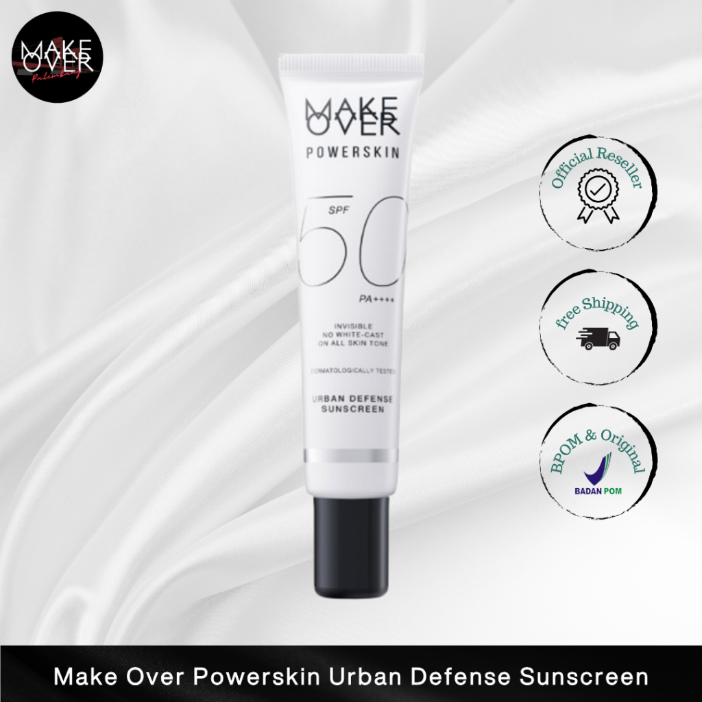 Jual MAKE OVER Powerskin Urban Defense Sunscreen - Proteksi UVA UVB ...