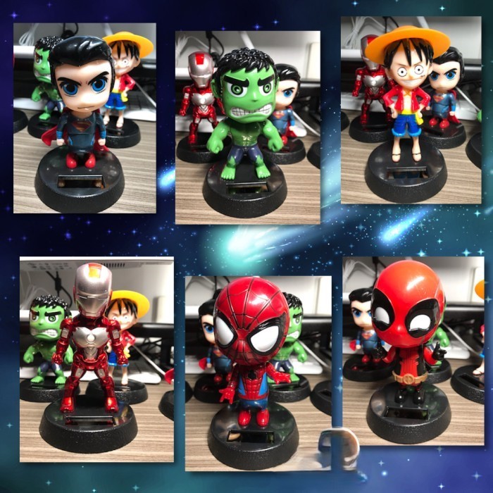 Jual Boneka Dashboard Mobil Marvel Pajangan Dashboard Mobil Figure ...