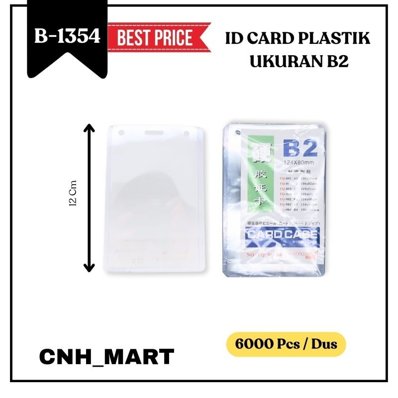 Jual (20)Pcs Id Card Case B1-B2-B3-B4 - Name Tag | Shopee Indonesia