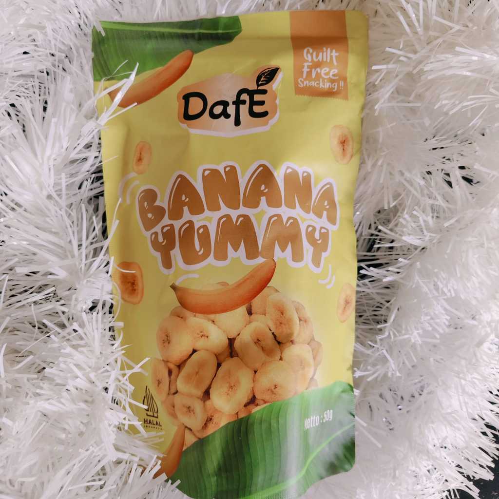 Jual DAFE CHIPS KERIPIK PISANG | BANANA PUFF | Shopee Indonesia