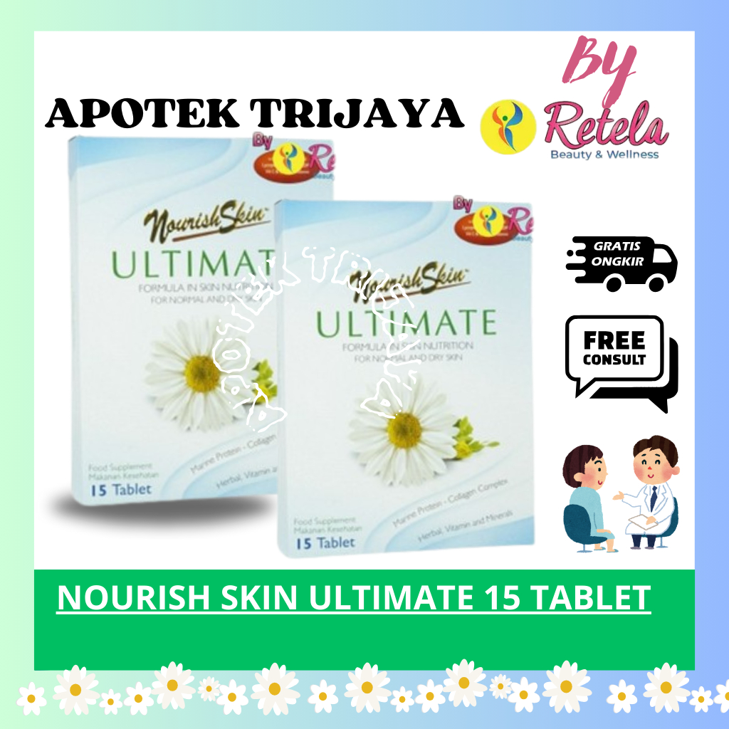 Jual NOURISH SKIN ULTIMATE 15 TABLET | Shopee Indonesia