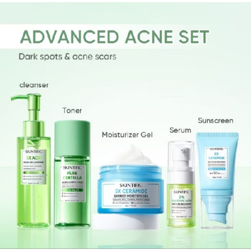 Jual Paket skincare, RETINOL SET, ADVANCED ACNE SET, DARK SPOT SET ...