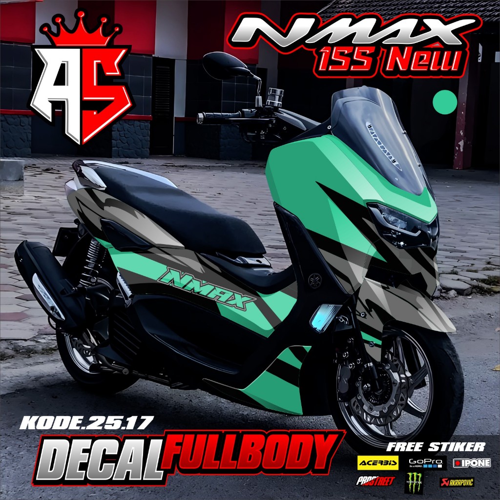 Jual (COD) Decal Sticker FullBody Yamaha Nmax 155 New 2020 2021 2022 ...
