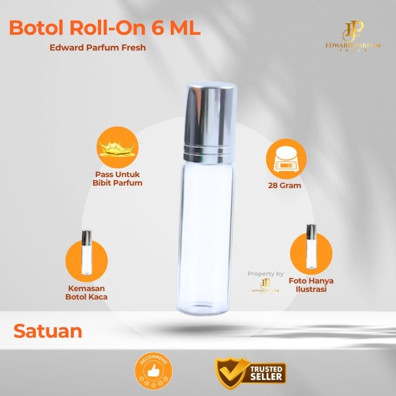 Jual Botol Parfum Roll-On 6ML Satuan | Shopee Indonesia