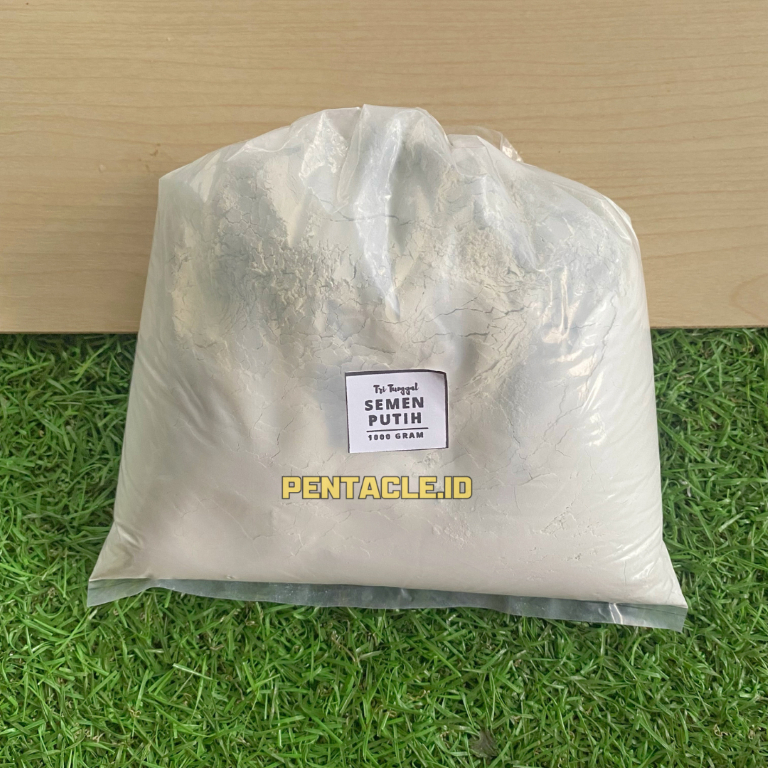 Jual Semen Putih Ecer 500gr Merk TIGA RODA Repack Material Konstruksi ...