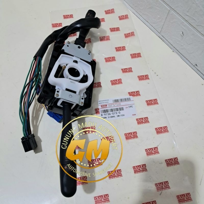 Jual SAKLAR SEN SAKRAL SEN LAMPU TRUN SIGNAL SWITCH ISUZU NKR71 ELF NKR ...