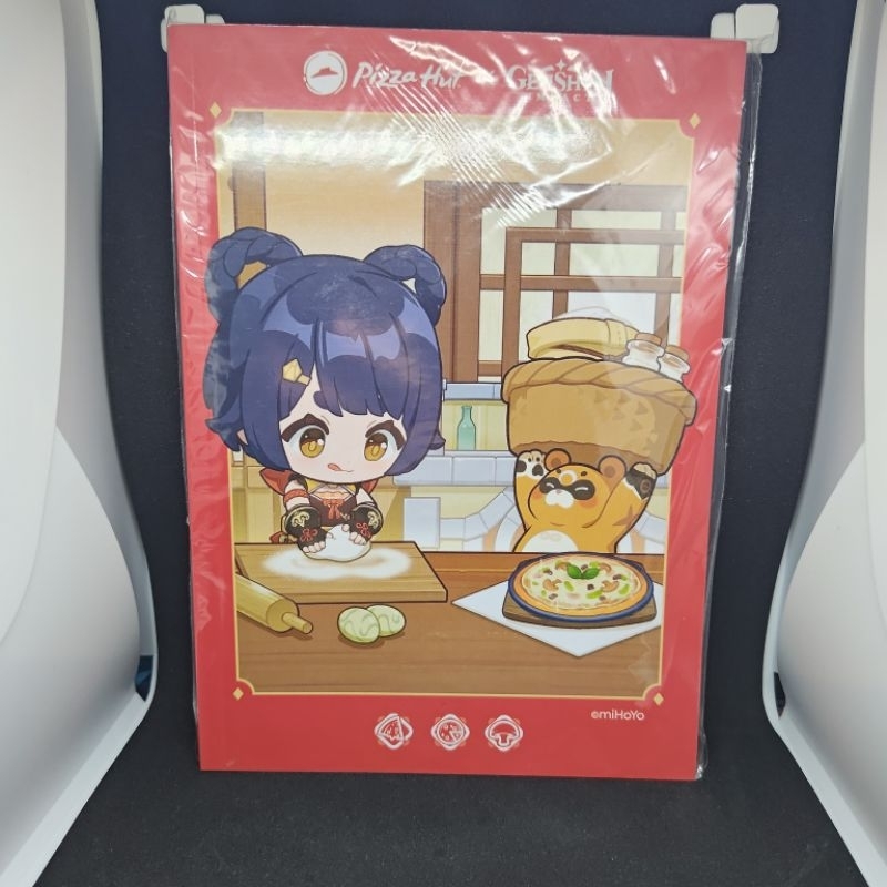 Jual Genshin Impact Xiangling Genshin x Pizza Hut Notebook dan Sticker ...