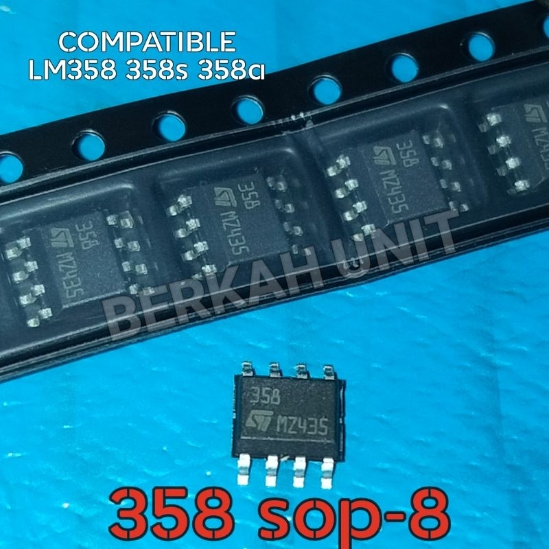 Jual 5PCS IC LM358A 358s SMD LM358 SOP8 | Shopee Indonesia
