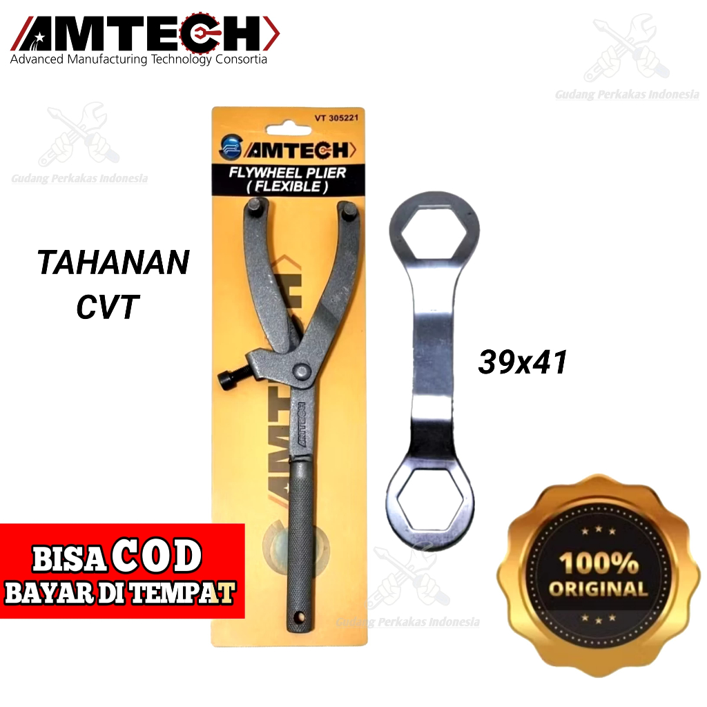 Jual Paket Set PROMO Amtech TERMURAH Kunci TREKER CVT / Treker CVT / 39x41/ Flywheel / Kunci ...