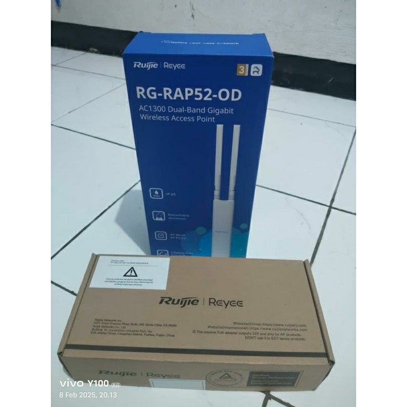 Jual Ruijie Reyee RG-RAP52-OD Wifi 5 AC1300 Dualband Wireless Access Point | Shopee Indonesia