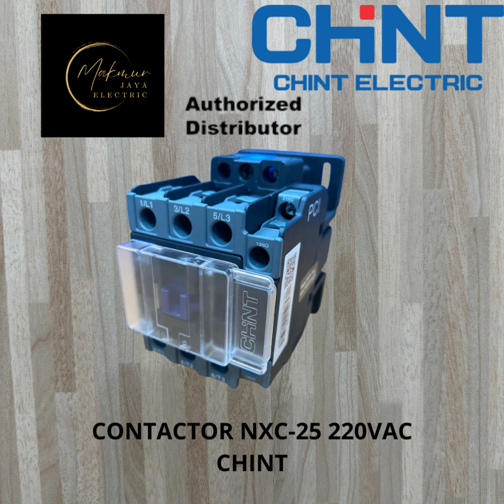 Jual Contactor CHINT NXC-25 220VAC | Kontaktor CHINT NXC25 – Pengendali Motor, Saklar Listrik ...