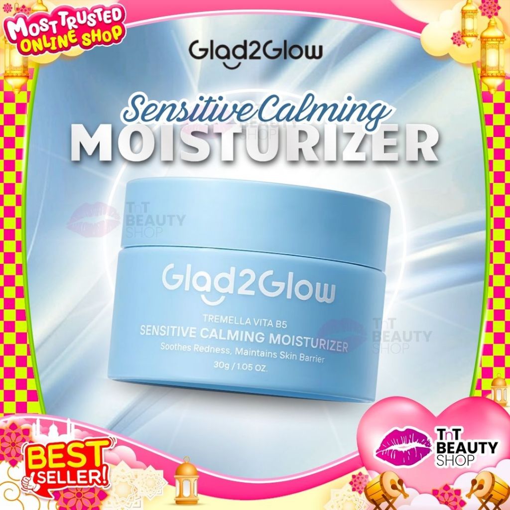 Jual Glad2Glow Tremella Vit B5 Sensitive Calm Moisturizer 30gr Glad 2 ...