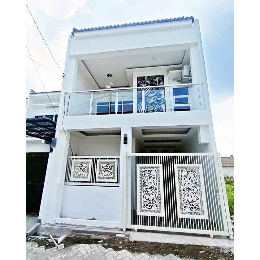 Jual Pagar rumah minimalis custom model geser cantik | Shopee Indonesia