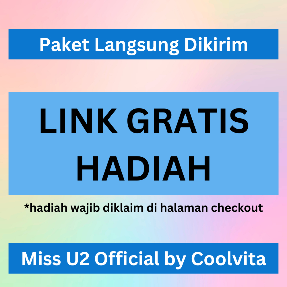 Jual [FREE GIFT] Miss U2 Hadiah Random Min. Belanja 60 Ribu | Shopee ...