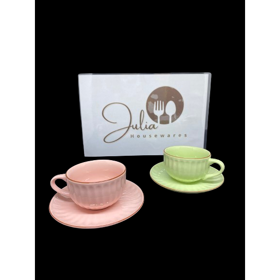 Jual Cangkir Set Motif Ramekin KPC-03NCSR Satu Set ( isi 6 pasang ...