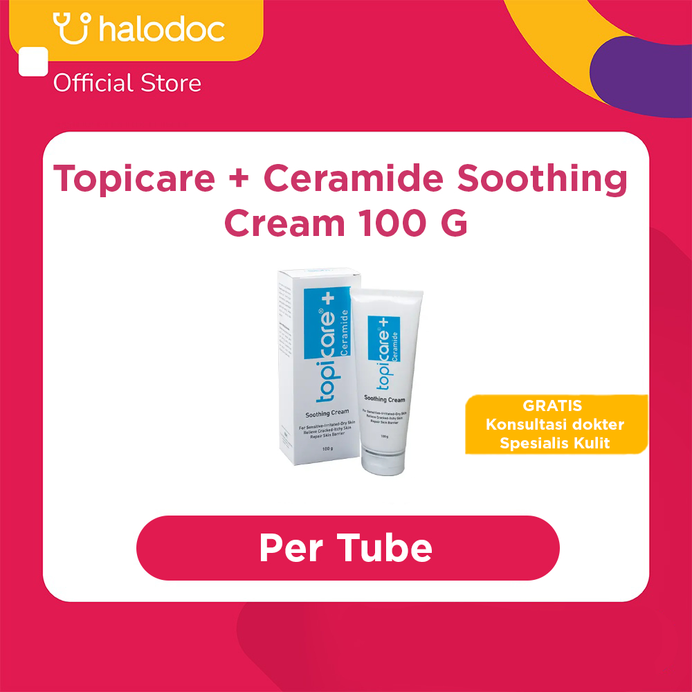 Jual Topicare + Ceramide Soothing Cream 100 G | Shopee Indonesia