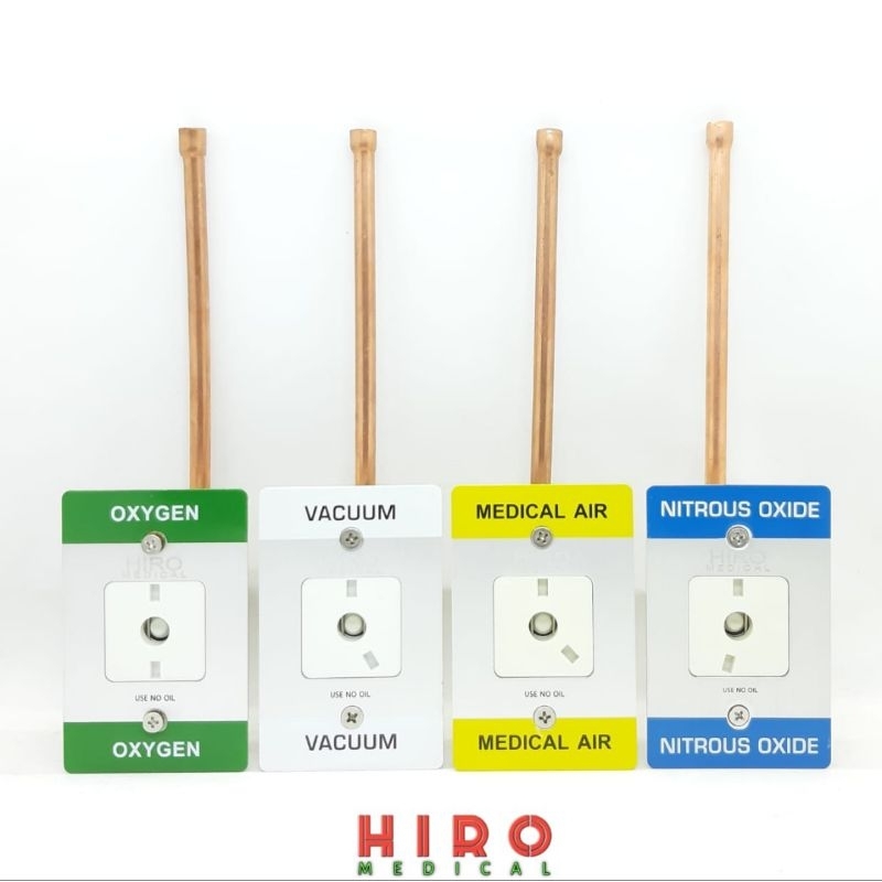 Jual Wall Outlet Gas Medis Standard Ohmeda-Instalasi Gas Medis Rumah ...