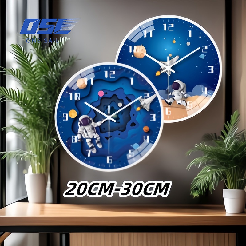 Jual ONESAIL Jam dinding indah Diameter 20-30 cm Jam dinding senyap ...