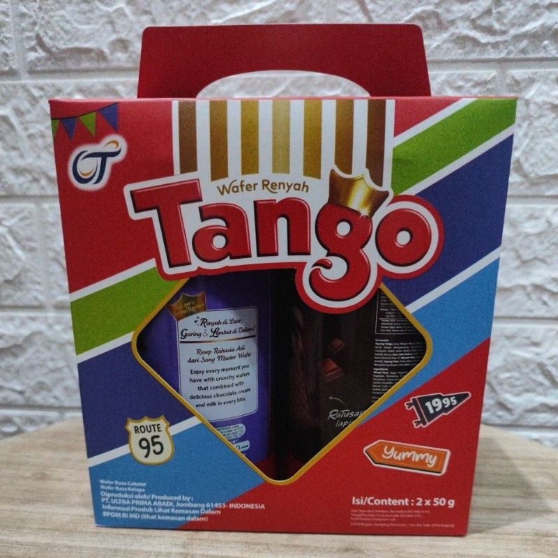Jual TANGO Wafer 1 Box Isi 2 Kaleng Limited Edition | Shopee Indonesia