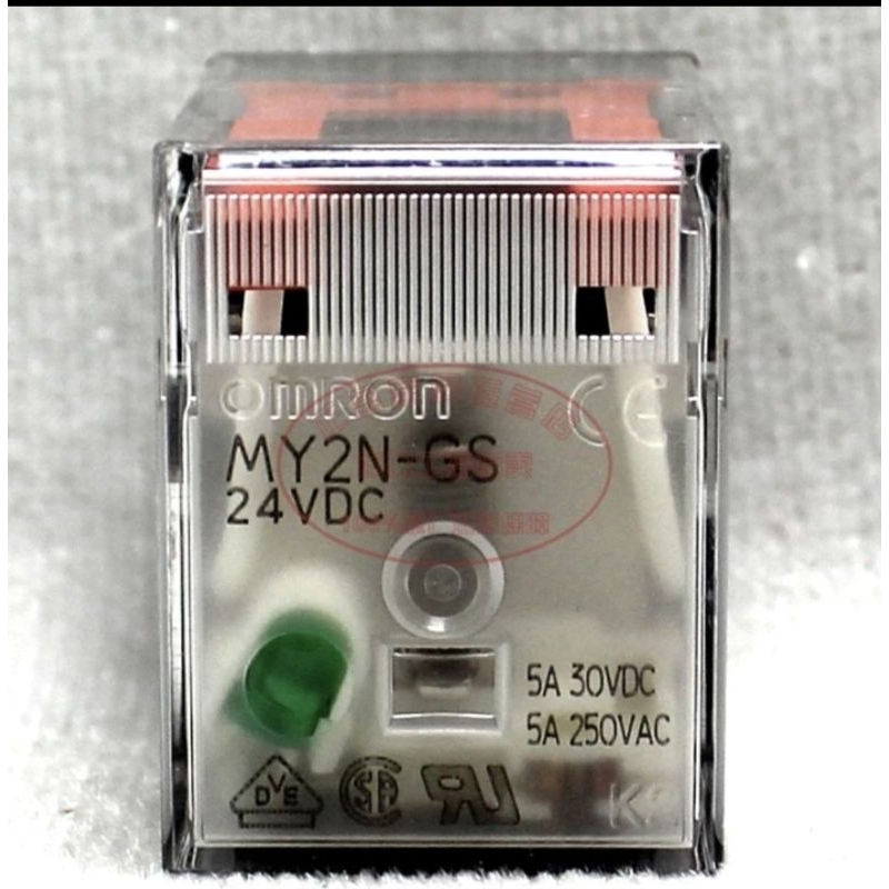 Jual RELAY OMRON MY2N-GS 24VDC Relai MY2N 24V DC ORIGINAL OMRON | Shopee Indonesia