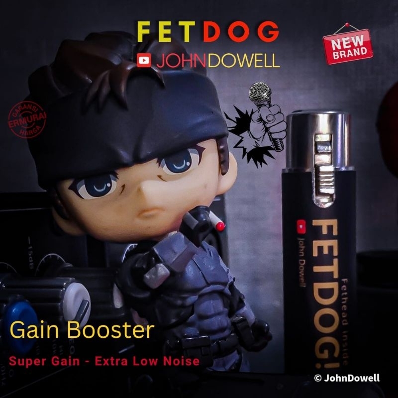 Jual FETDOG Gain Booster Microphone. Extra Gain, super Low Noise ...
