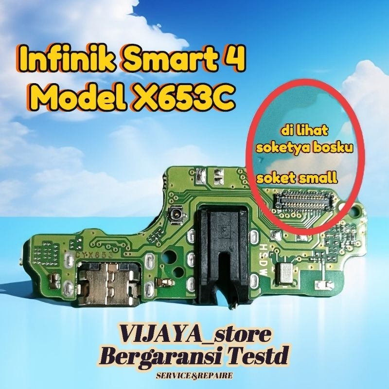 Jual Konektor Cas Papan Pcb Konektor Cas Mic Aisi Audio Infinik Smart 4 X653C | Shopee Indonesia