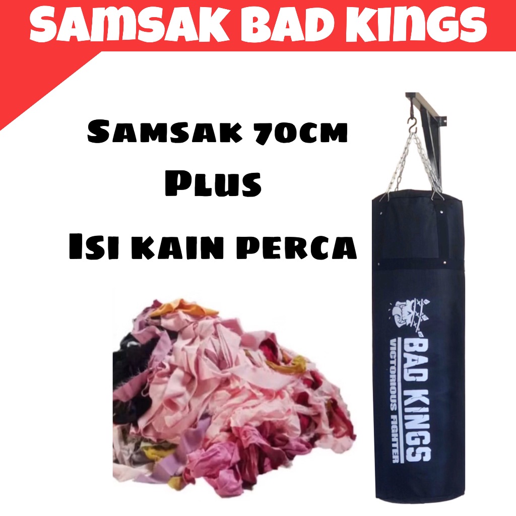 Jual Samsak Badkings VICTORIOUS FIGHTER 70CM Plus Isi Kain Perca ...